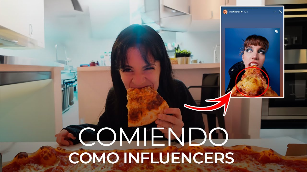 UN DIA COMIENDO COMO INFLUENCERS QUE SIGO - YouTube