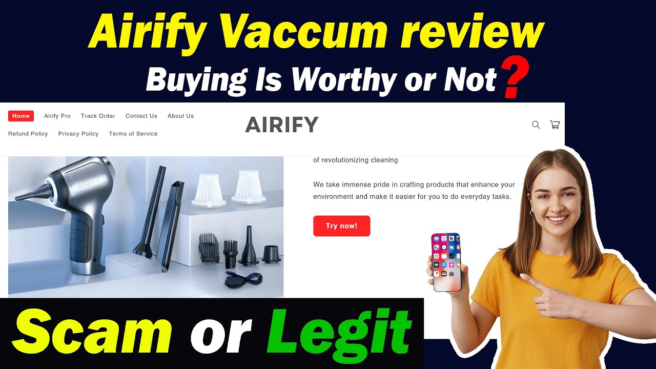 Airify Vaccum review 2024 Legit or Scam | You Should Buy ? - YouTube