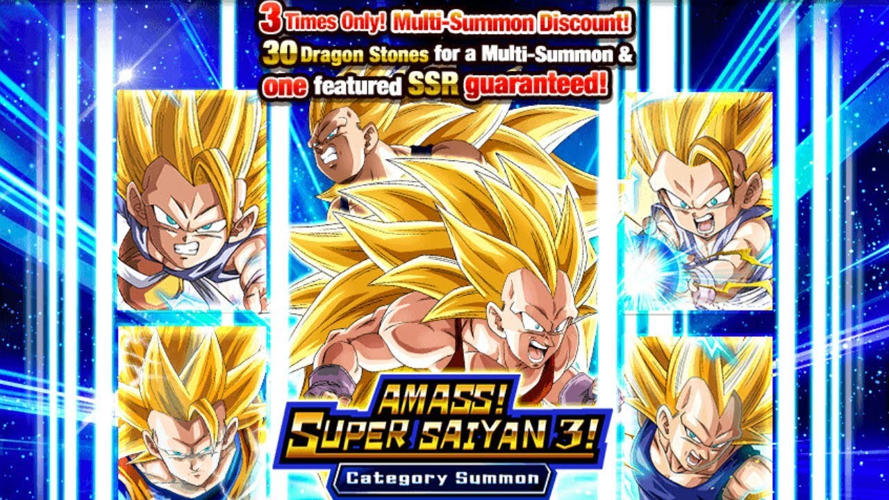 1300 STONES! SUPER SAIYAN 3 CATEGORY BANNER! NEW PHY & TEQ SSJ3 VEGETA ...