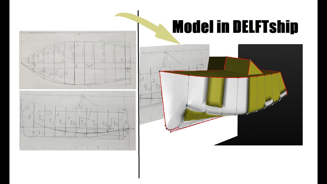 Making a boat part 1 (Model in DELFTship) - YouTube