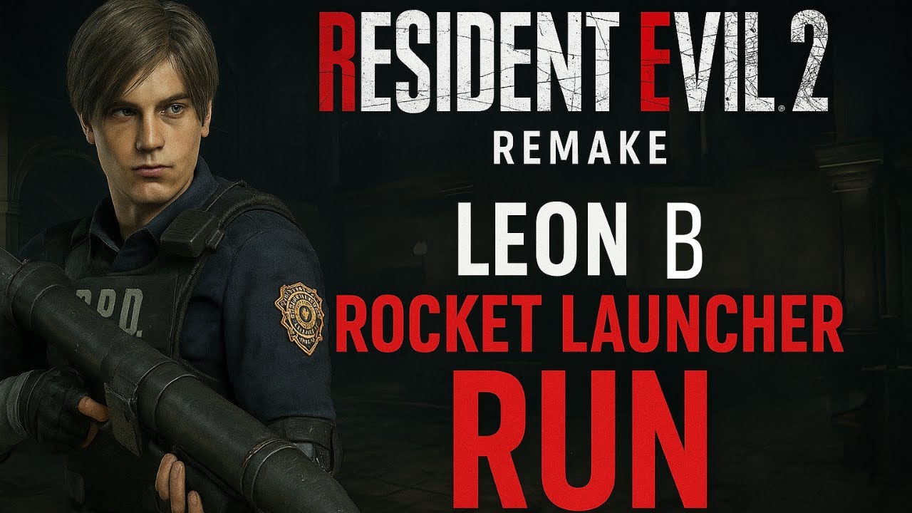 Resident Evil 2 Remake | Leon B - Rocket Launcher Run Pt. 1 (Jap/Eng ...