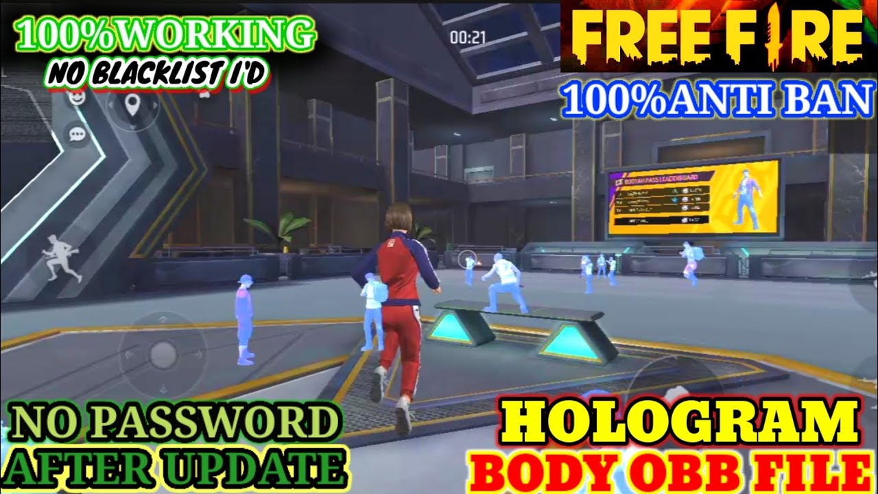 After Update Hologram Obb File| Free Fire Hologram Obb Config File ...