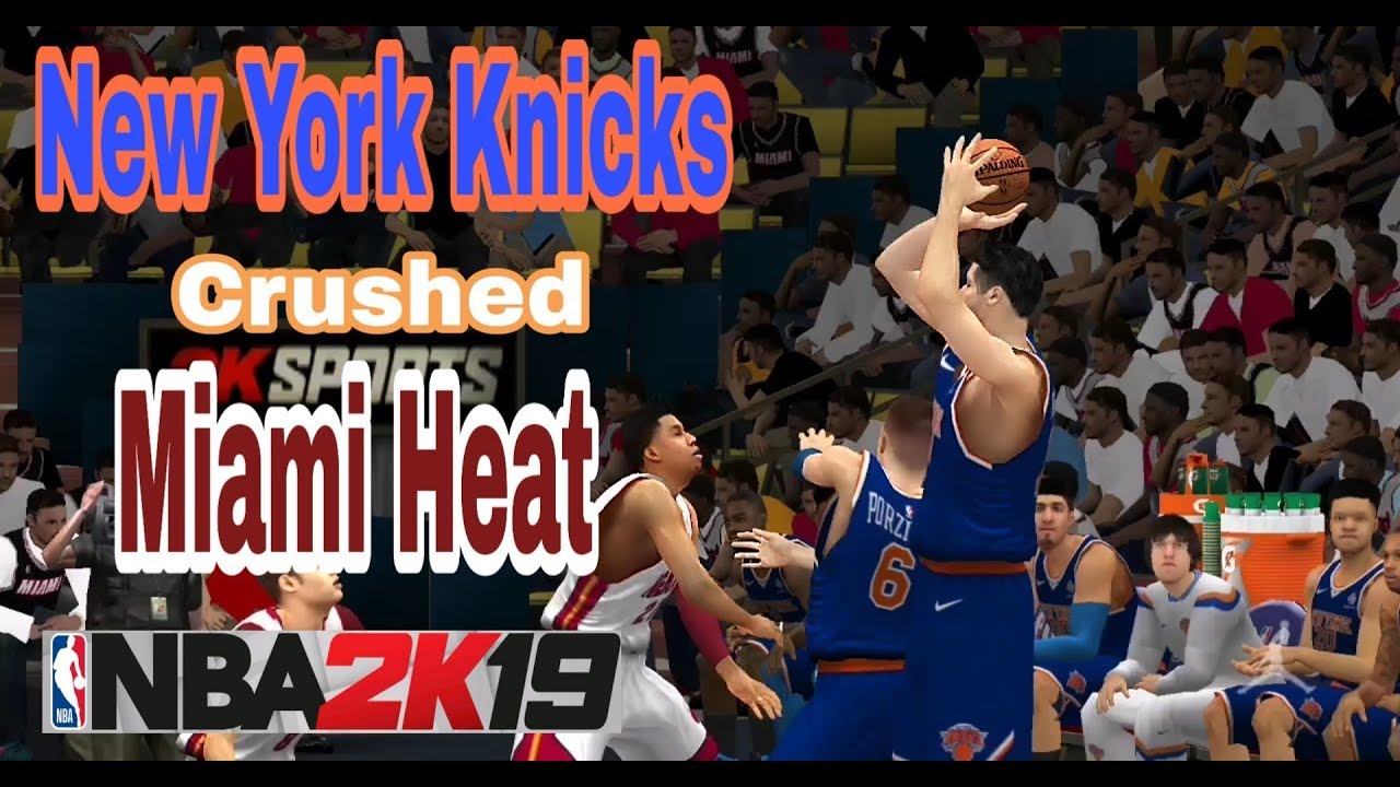NBA 2K19 ANDROID/ IOS - EPISODE 11 - My Team Crushed the Miami Heat ...