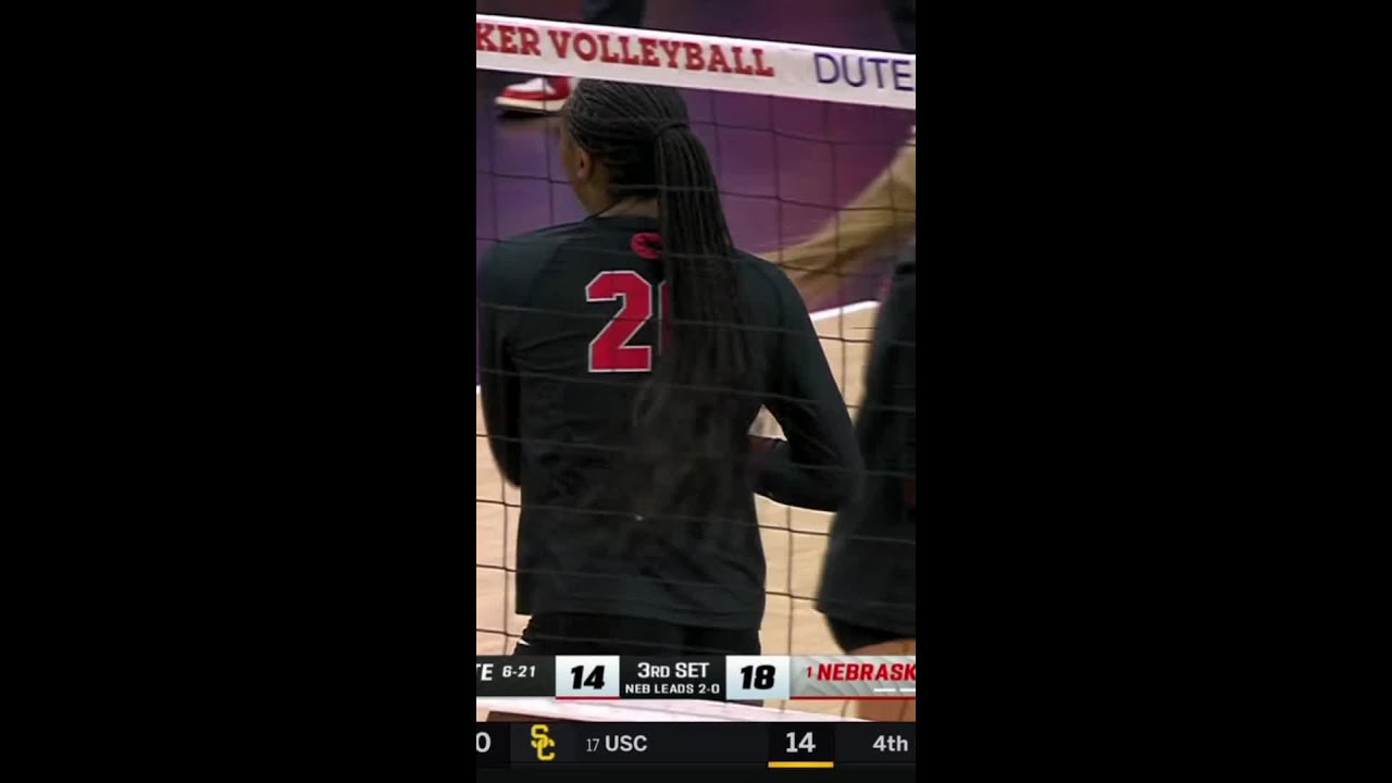 Top Plays: Hannah Jones vs. Nebraska | Ohio State Volleyball | 11/29 ...