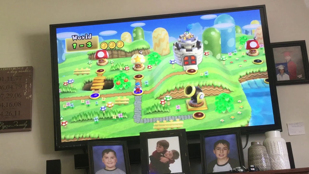 NSMBW World 1 - YouTube