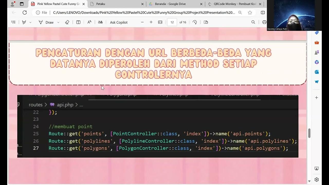 Acara 6 API GeoJSON Services (Devinta Cahaya Putri 506129) - YouTube