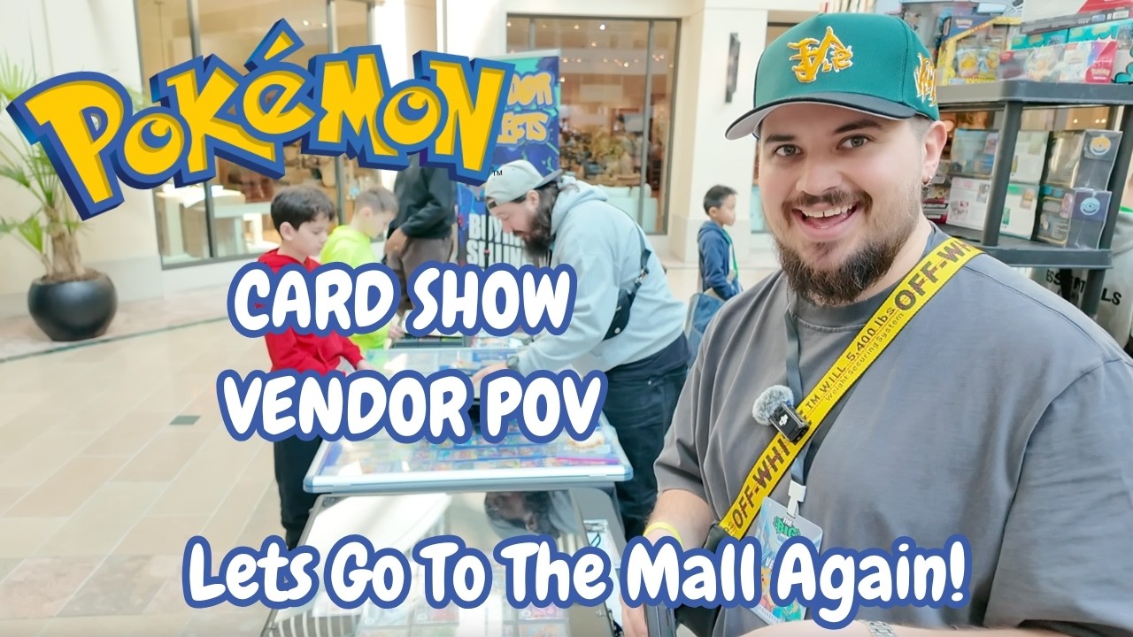 Lets Go To The Mall Again! Pokemon Vendor POV! #pokemon #pokemoncards # ...