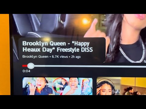 Brooklyn queen Happy Heaux Day Freestyle diss reaction😭 #viral # ...