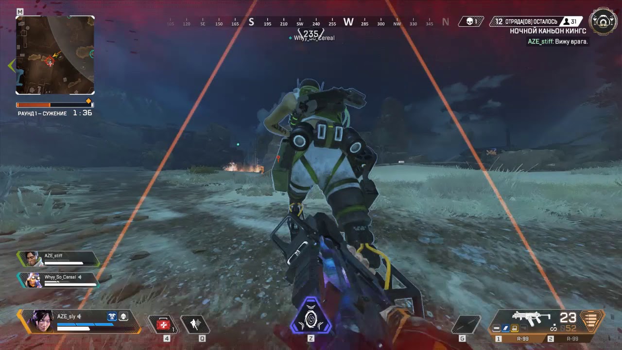 Apex Legends Azərbaycan AZE Legion... Wraith Night Wersion of Kings ...