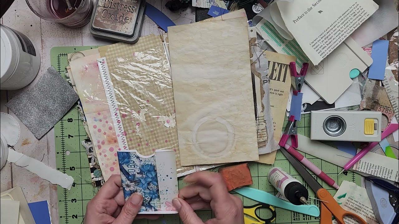 Beginners Junk Journal From Start To Finish. Part 24. - YouTube