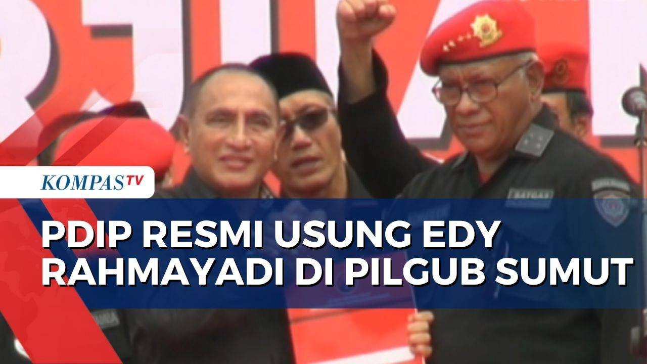 Diusung PDIP, Edy Rahmayadi Janjikan 100 Persen Kemenangan di Pilgub Sumut 2024 - YouTube