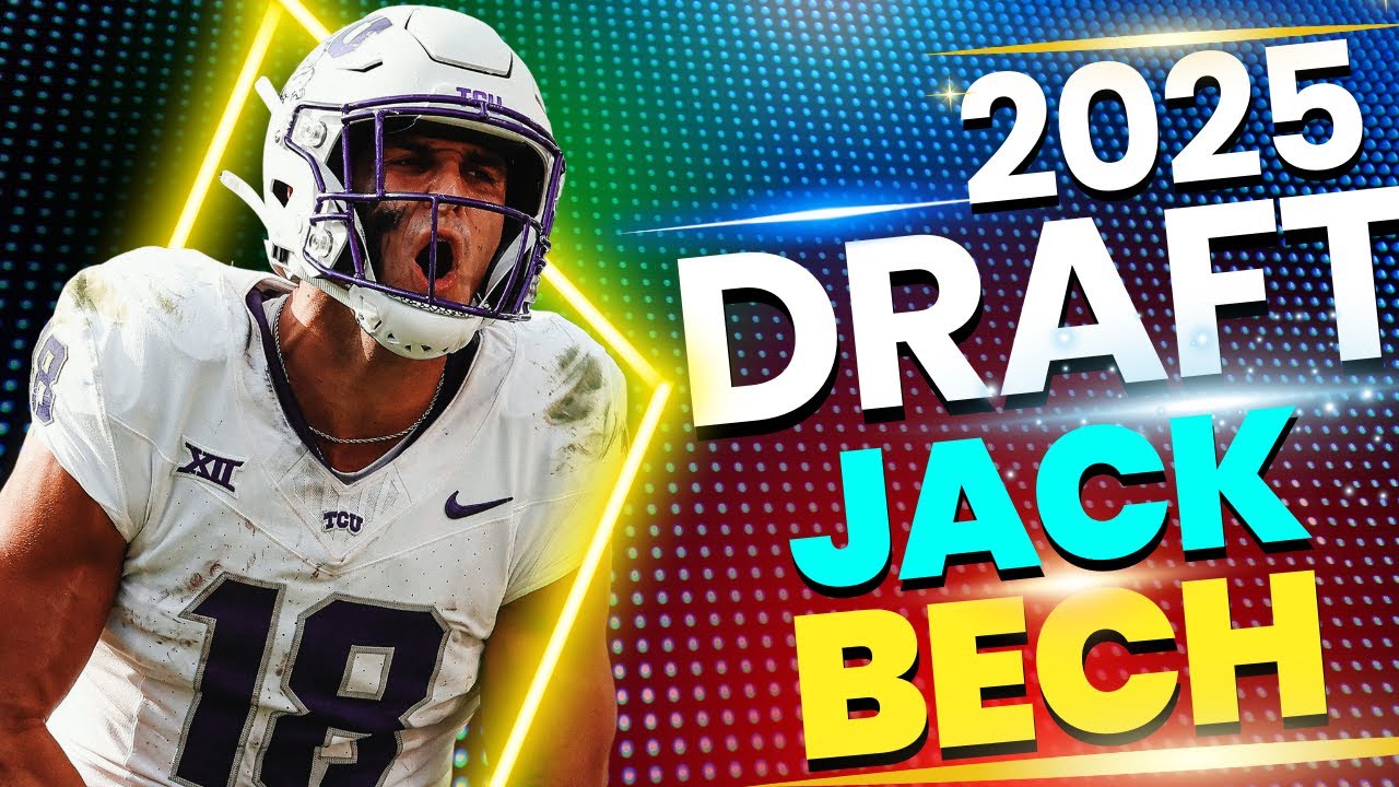 Jack Bech | 2025 NFL Draft Wide Receiver Prospect Breakdown - YouTube