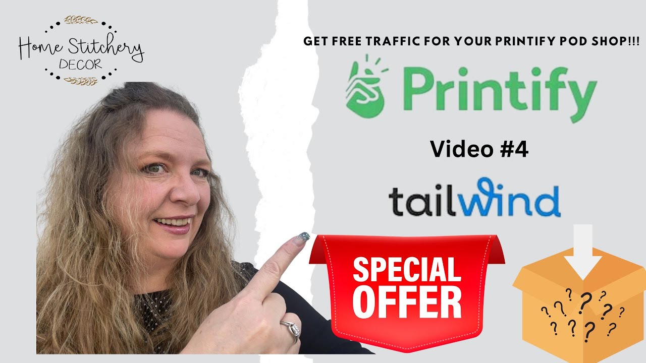 Drive Traffic To Your Printify POD Shop with TAILWIND! Free Plan and 25 ...