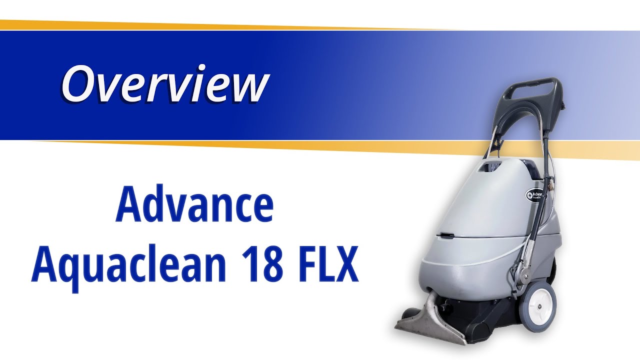 USA-CLEAN Overview on the Advance Aquaclean 18 FLX - YouTube