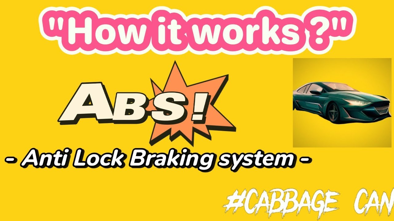 How ABS Works in your Car - YouTube