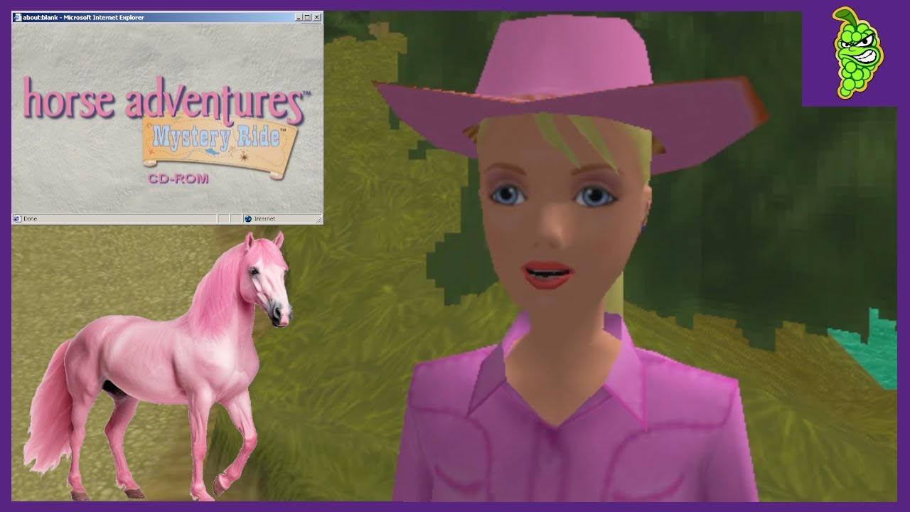 Barbie Horse Adventures: Mystery Ride Full Playthrough - YouTube
