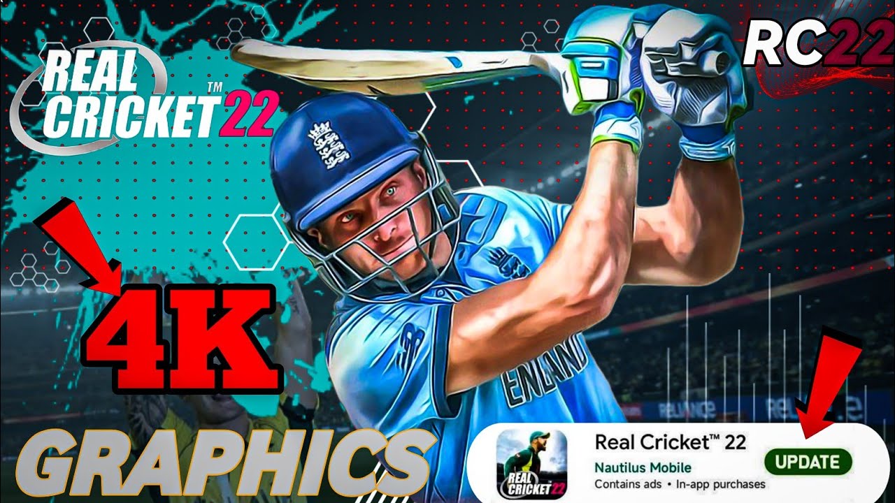 Surprise Real Cricket 22 New Update 🔥 || RC22 New Update || New ...