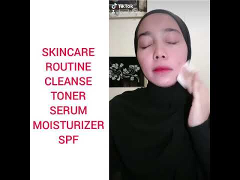 simple skincare routine malaysia  (founder vitamin c brightening serum )