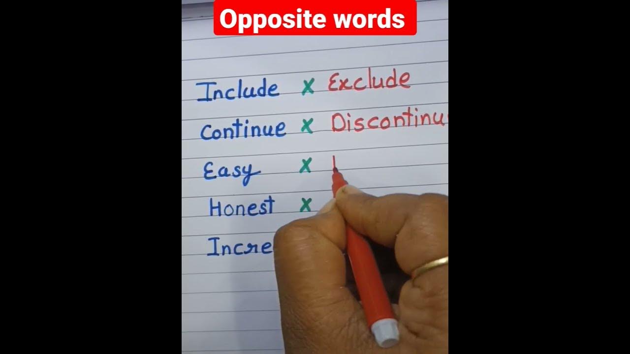 Opposite Words opposite Words In English english Vocabulary did You opposite-words-opposite-words-in-english-english-vocabulary-did-you