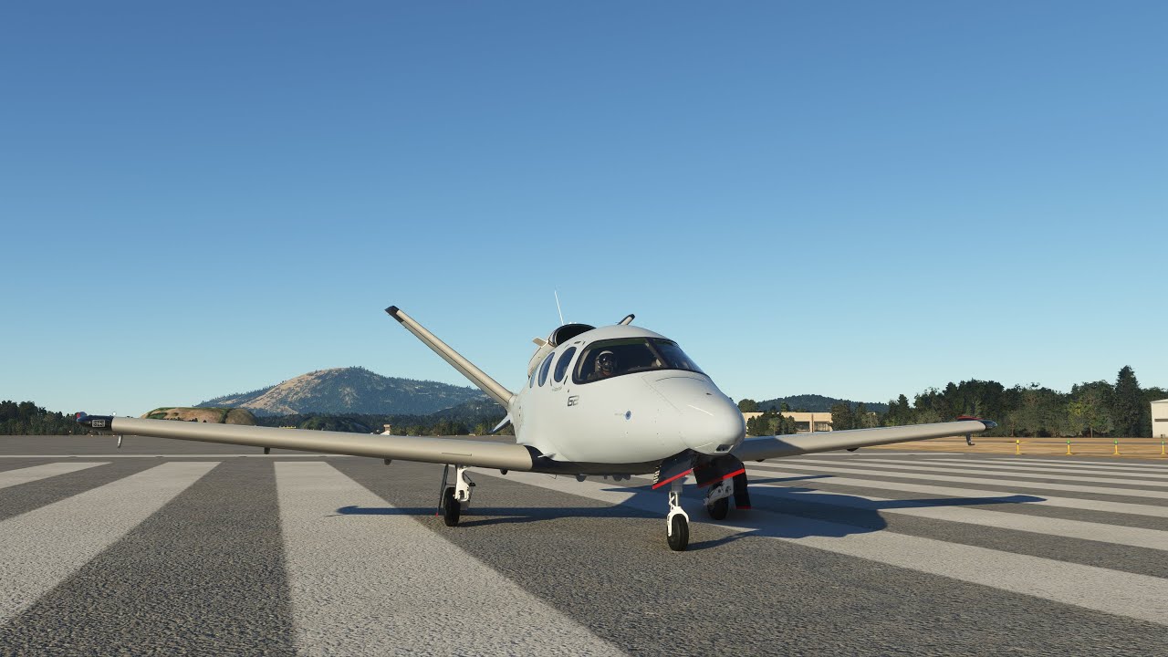 MSFS2020 FFX VISION JET G2 CORS-SYYJ 4K - YouTube