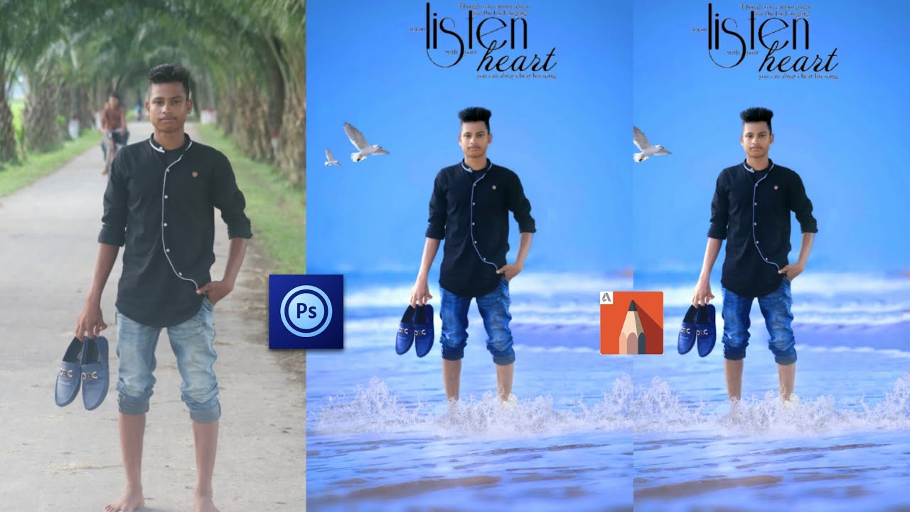 Ps Touch Editing & Snapseed Background Editing Sk Editz Anamul Editz - YouTube