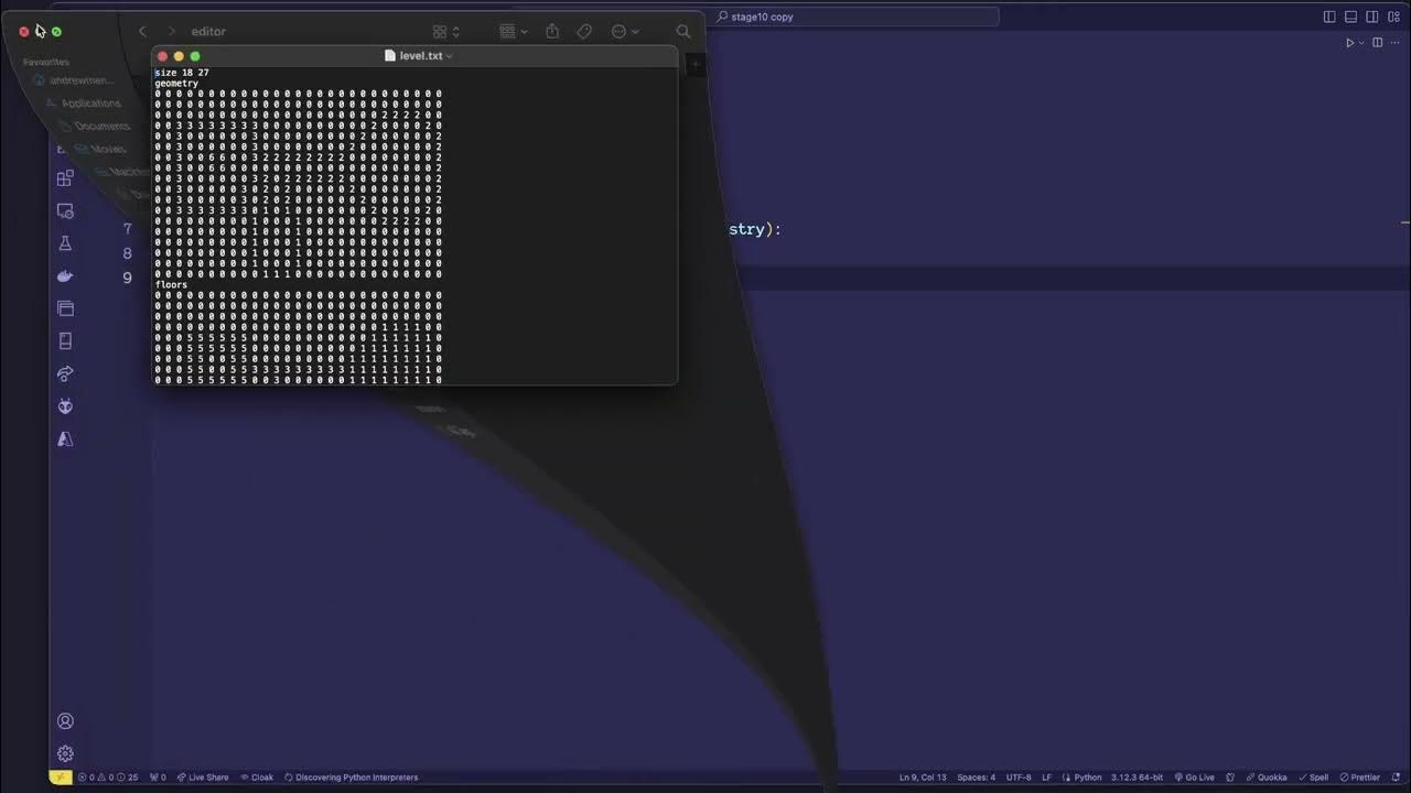 Game development in PyGame: making a basic map - YouTube