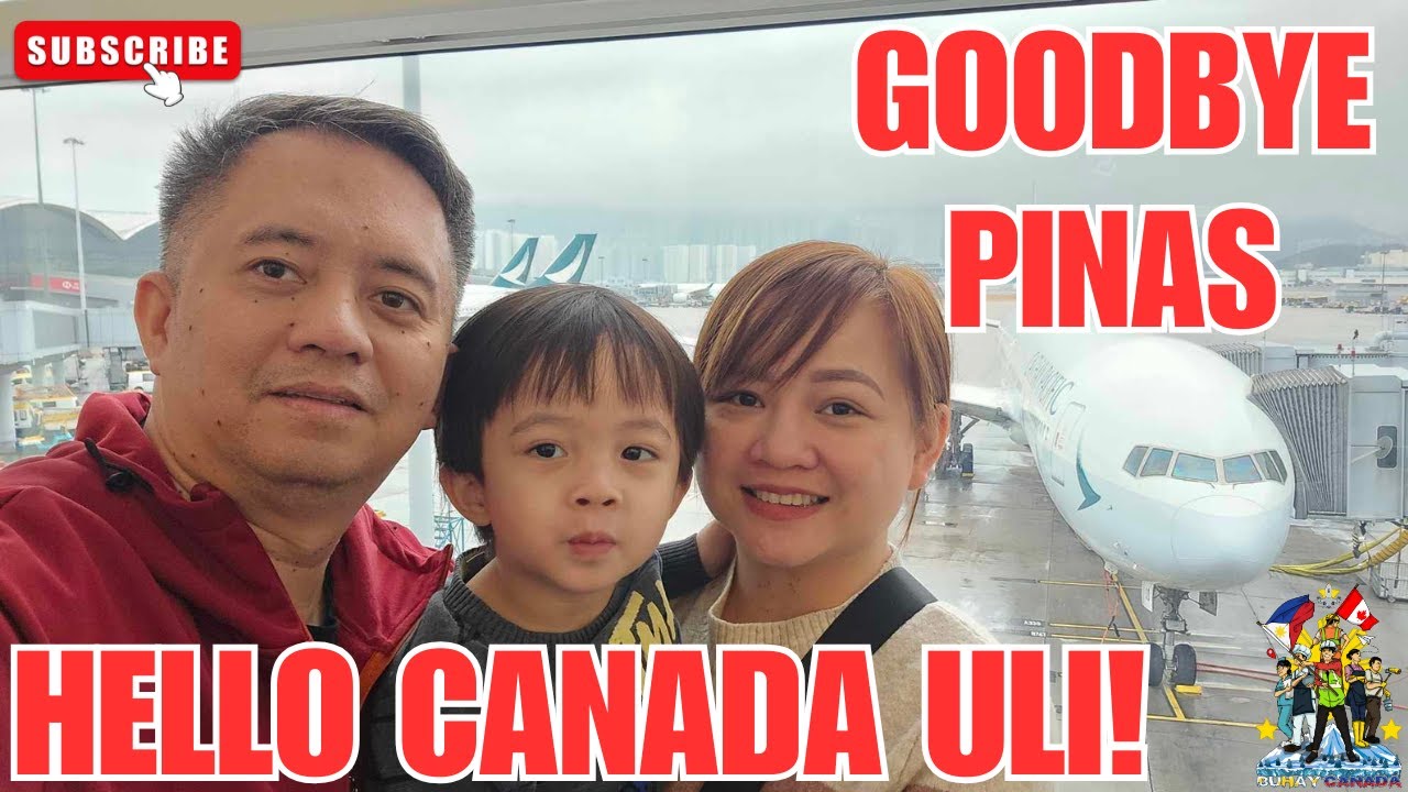 PAALAM, PINAS! | BALIK CANADA NA ULIT | BUHAY CANADA - YouTube