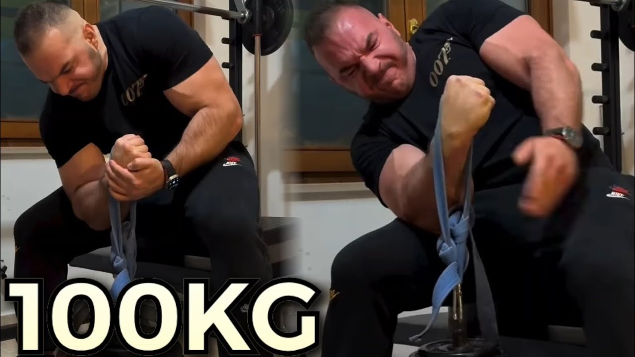 ERMES DOES 100KG ON PRONATION LIFT!? - YouTube