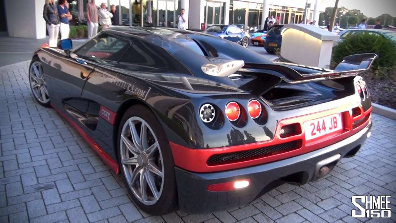 Koenigsegg CCR Revo - Start and Convoy - YouTube