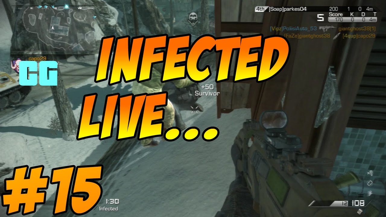 COD GHOSTS - Infected LIVE w/ ConorGamingzHD! #15 (Call of Duty Ghost ...