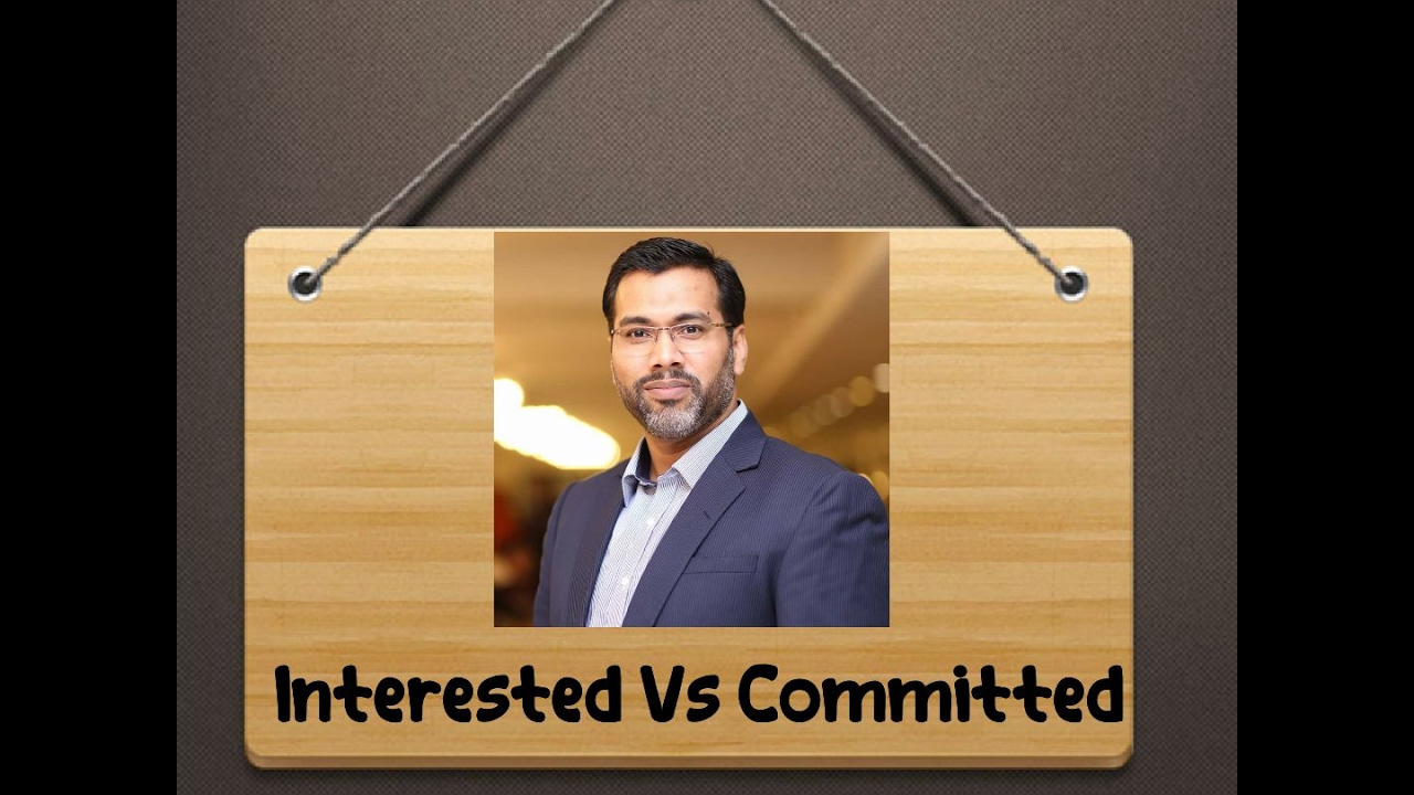 Interested vs Committed - YouTube