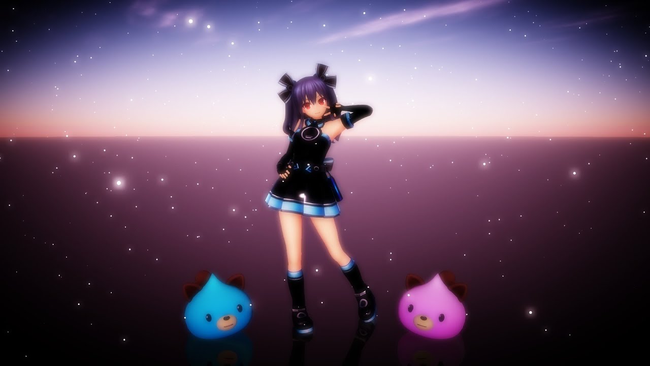 MMD Neptunia Uni Sexy Walk - YouTube