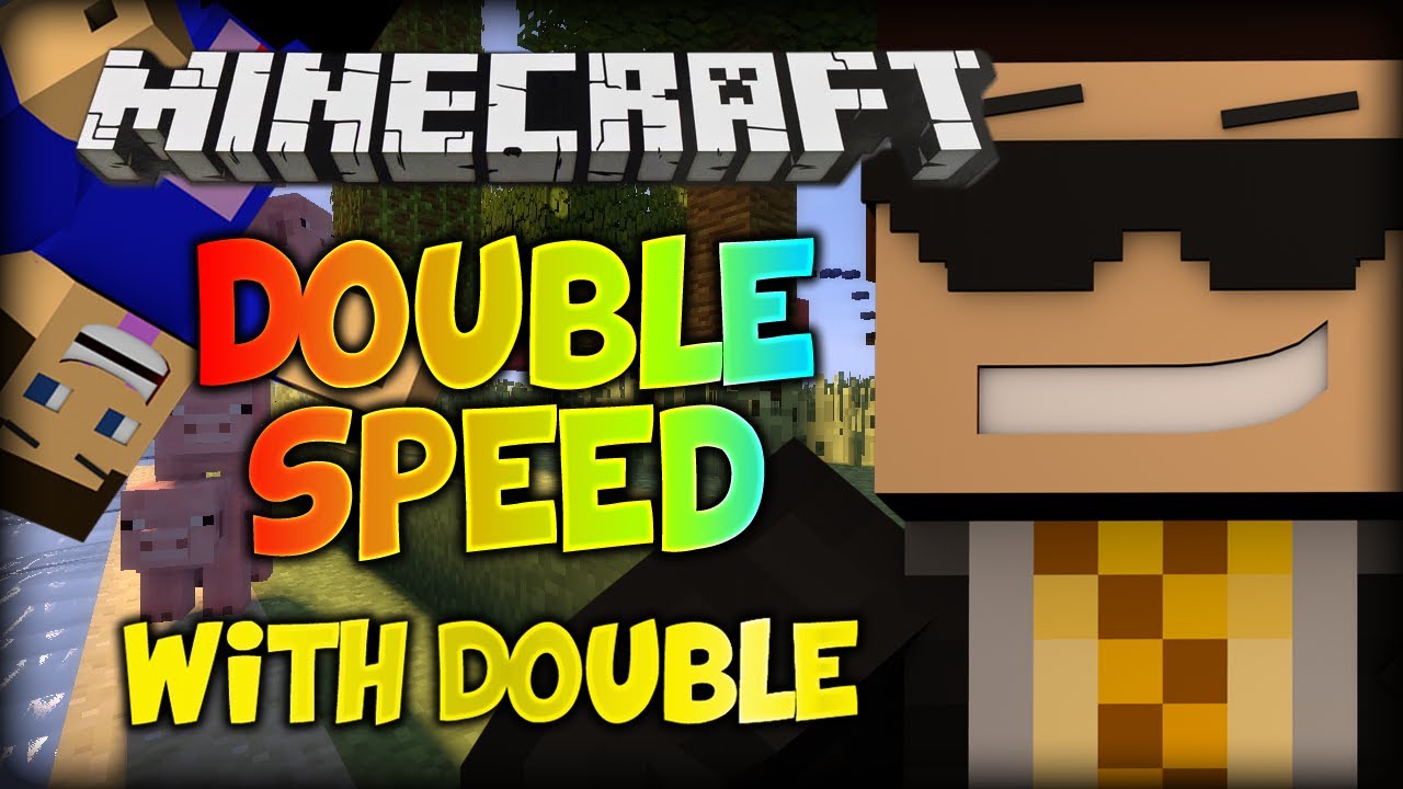 Minecraft: Double Speed w/ Double! [Round 4] - "PIGOTHY" - YouTube