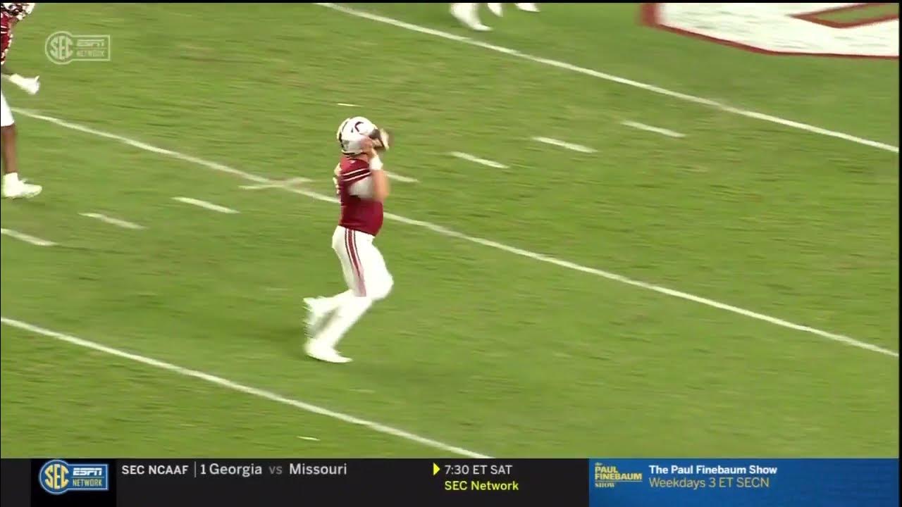 2022 USC vs SC State - Spencer Rattler 6 Yd Touchdown Run - YouTube