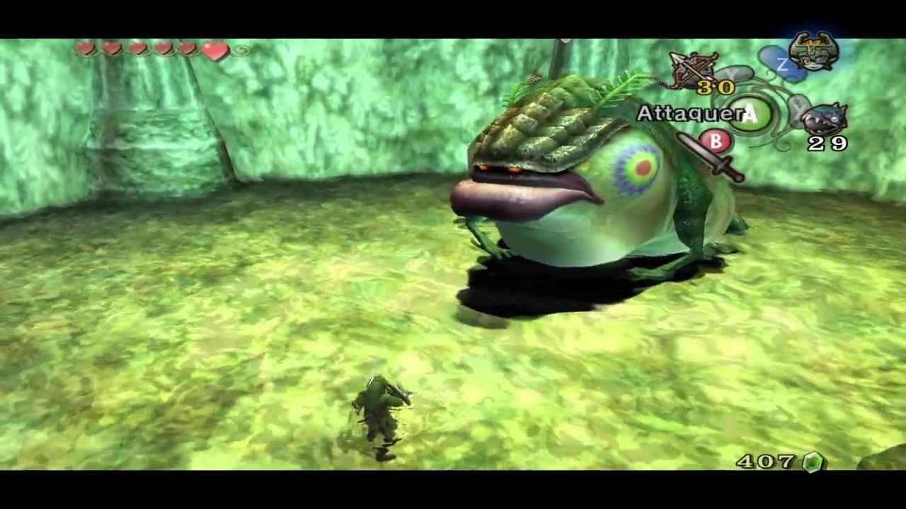 Deku Toad Sous-Boss du Temple Abyssal (Zelda Twilight Princess) [HQ ...