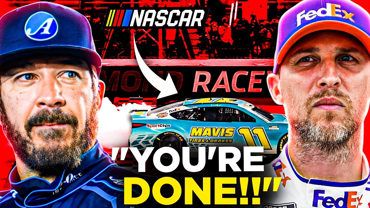 Martin Truex Jr. DONE after DISASTER with Denny Hamlin?! - YouTube
