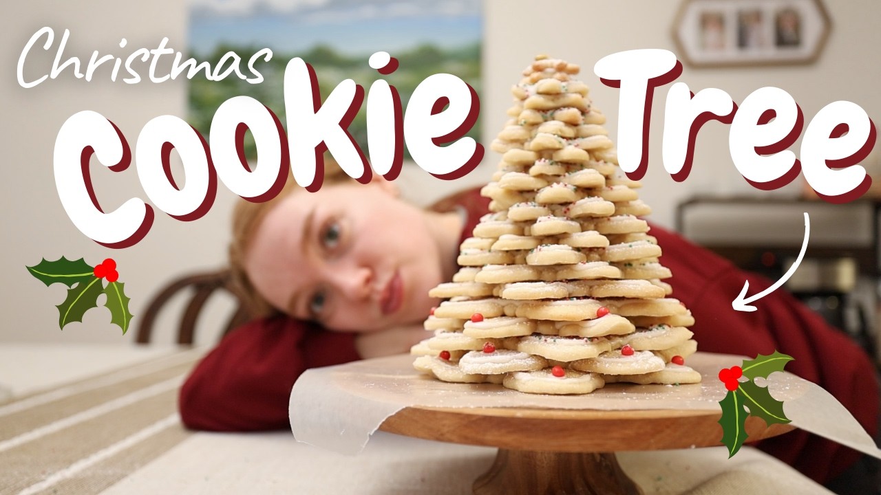 Making a Christmas Tree out of Cookies! - YouTube