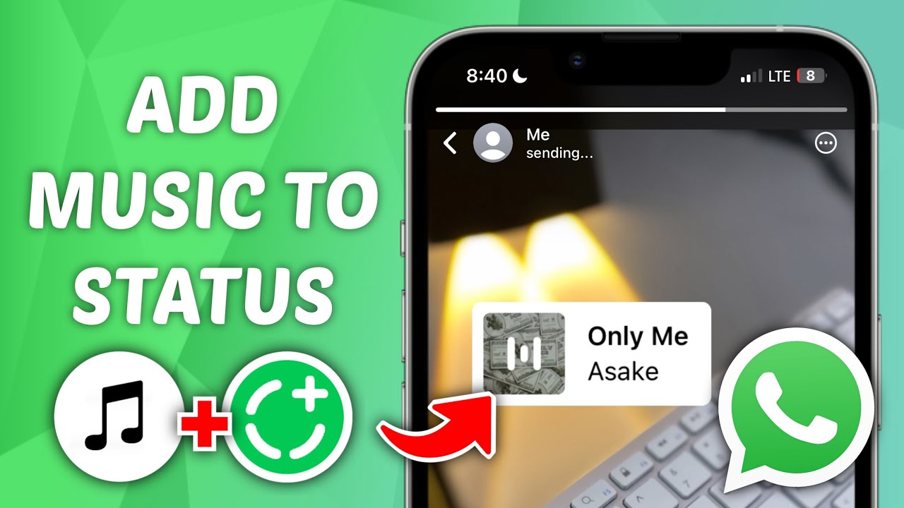 How to Add Music to Status on WhatsApp [NEW UPDATE] - YouTube