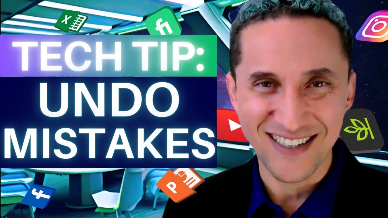 Tech Tip of the Day: Undo Mistakes Shortcut - YouTube