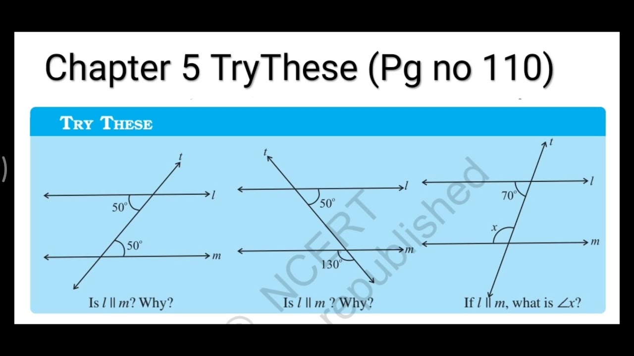Class 7 Chapter 5 Try These Pg No 110 Maths NCERT Solutions YouTube class-7-chapter-5-try-these-pg-no-110-maths-ncert-solutions-youtube