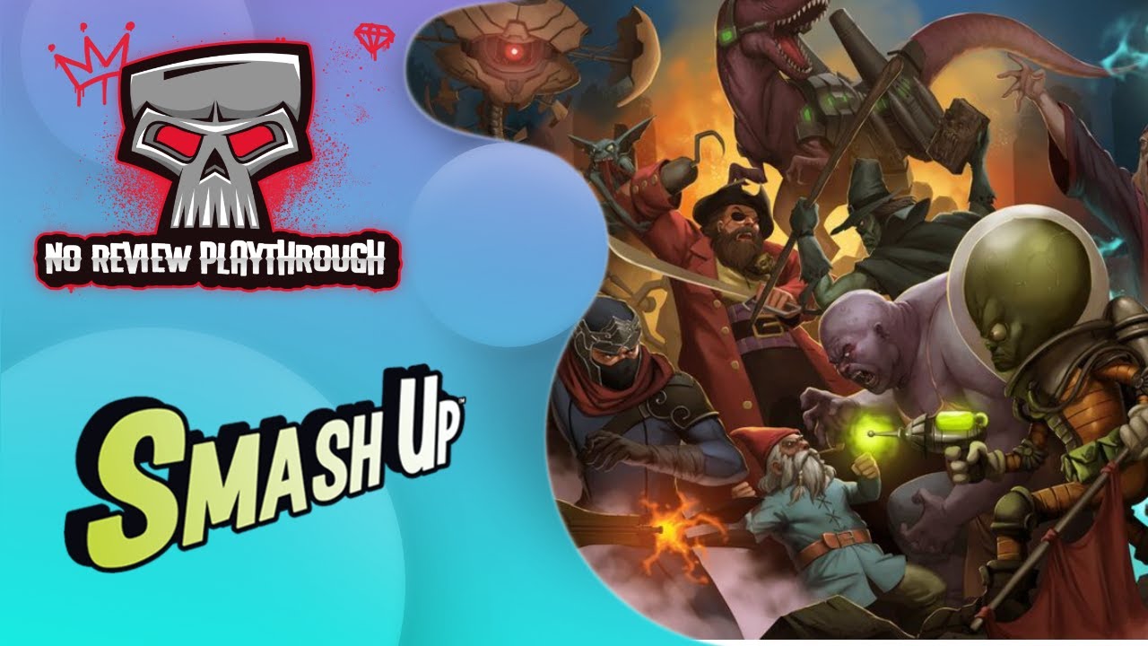 Episode 163-Smash Up!-Random Factions-Playthrough - YouTube