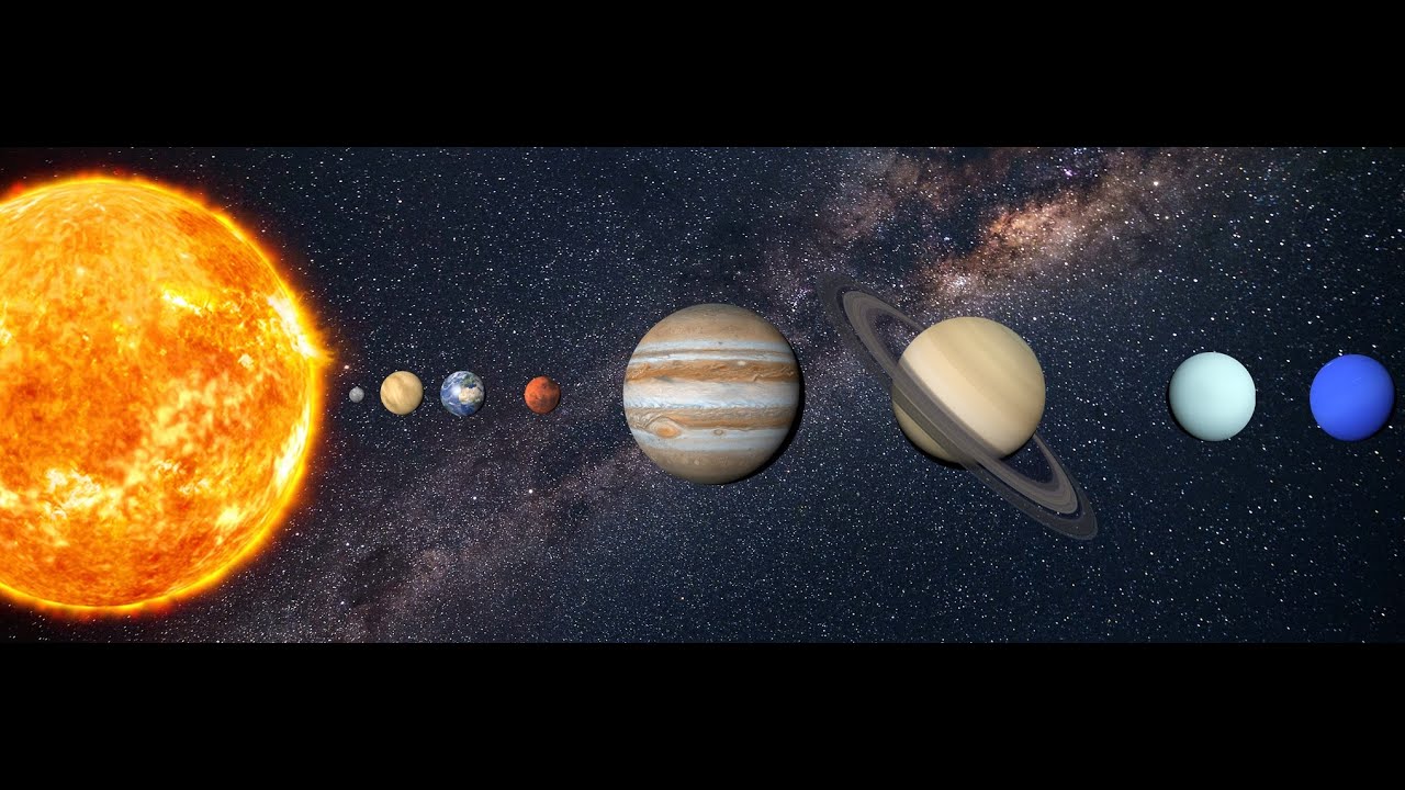 Solar System Time lapse - YouTube