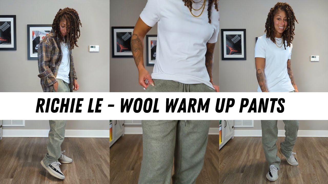 Fall Season Essentials...? Richie Le Collection Wool Warm Up Pants ...