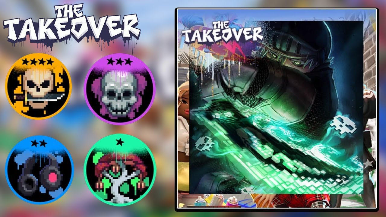 How To Complete ALL TAKEOVER CHALLENGES In Pixel Blade (Roblox The ...