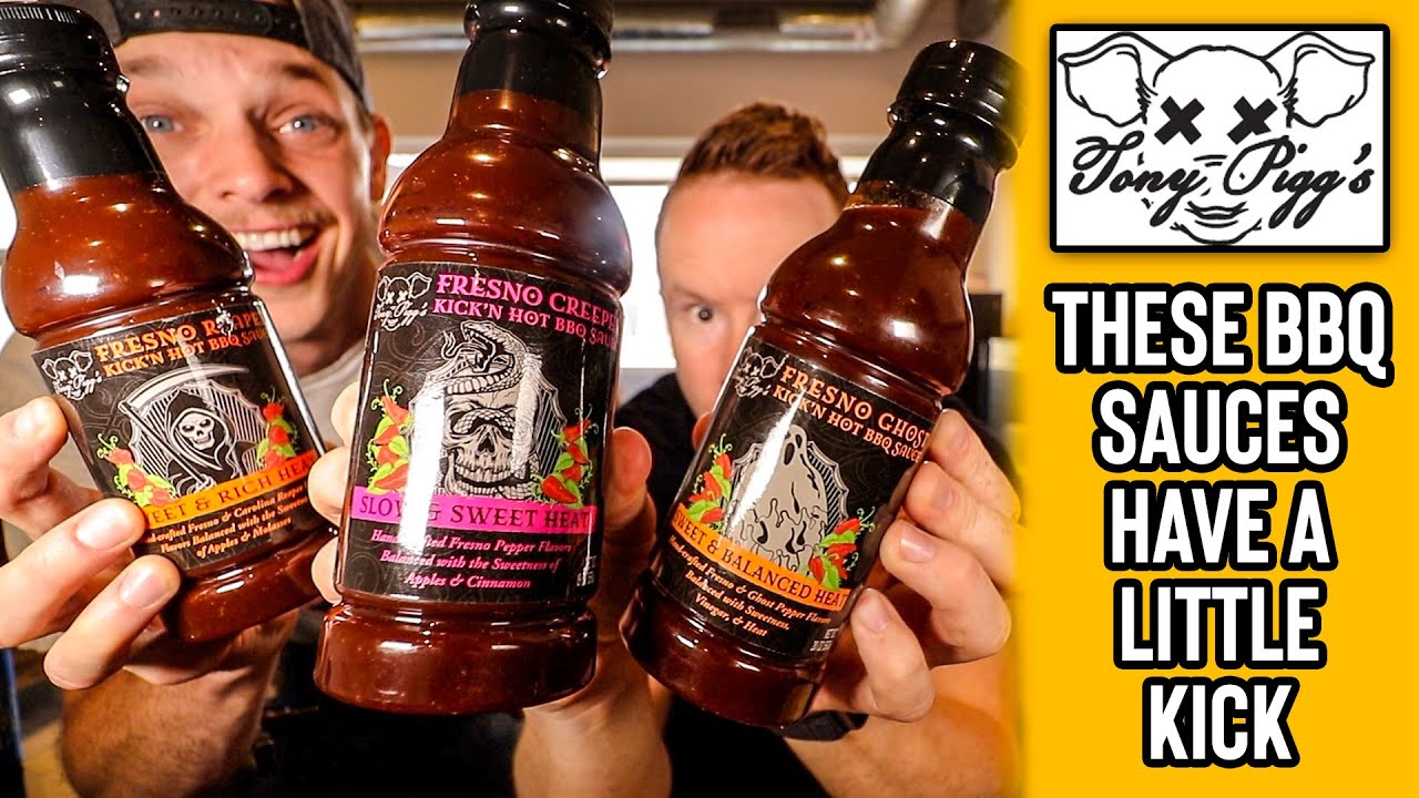 Eating Tony Pigg's lineup of spicy BBQ with boneless fried chicken ...