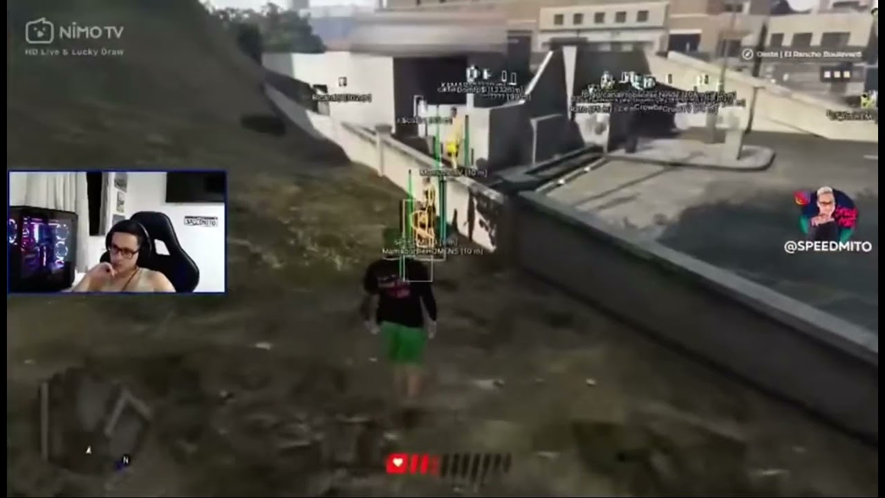 VISÃO DO HACK MATANDO PAULINHO O LOKO E BLAUBLAU NO COMPLEXO - YouTube