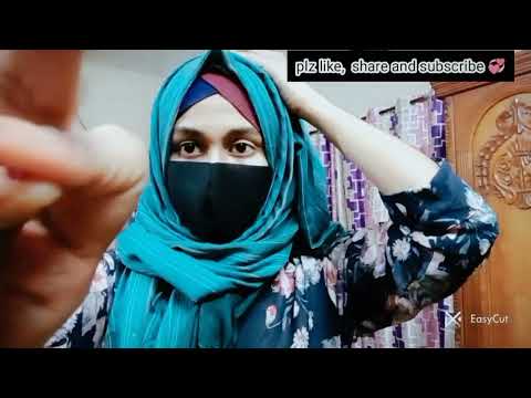 simplest and quickest hijab for casual outing 💗💗💗