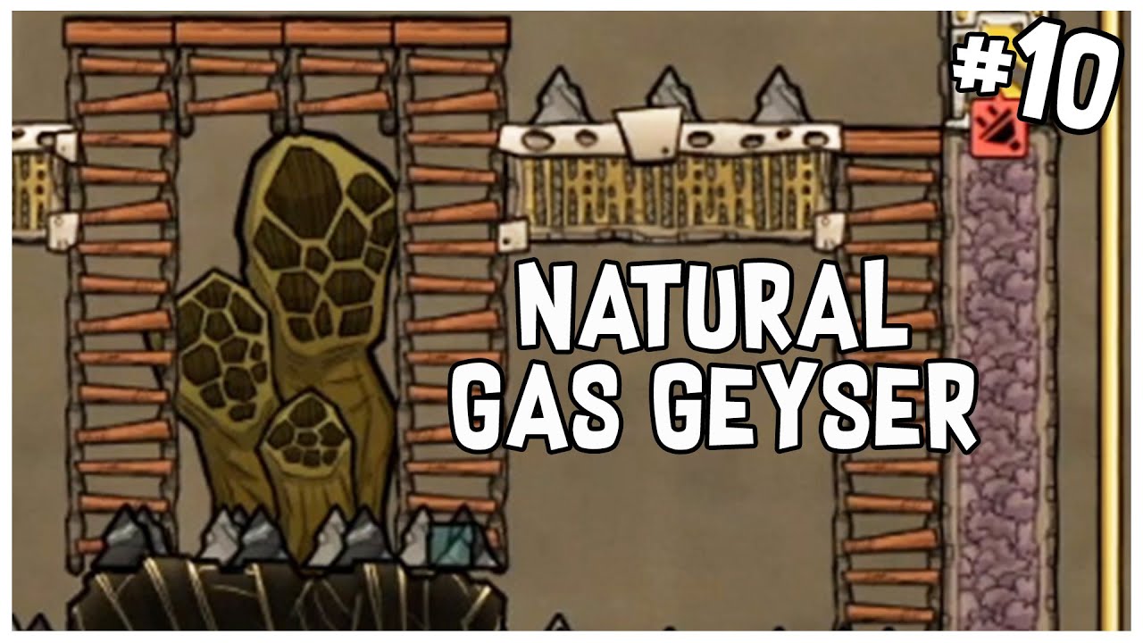 Steel Production & Natural Gas Geyser | Oxygen Not Included (The ...