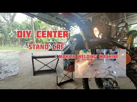 DIY CENTER STAND CRF #crf150l #centerstand #makitapowertools # ...