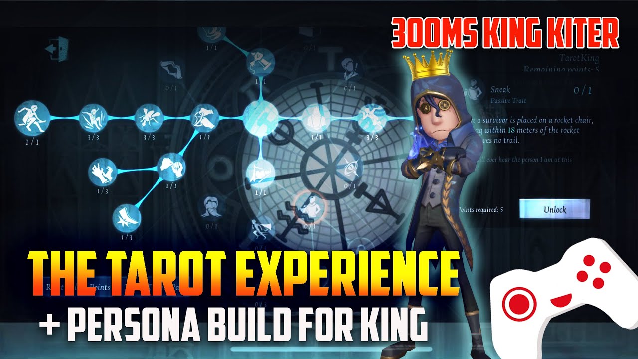 Identity V : The Tarot Experience! With King Persona Settings - YouTube